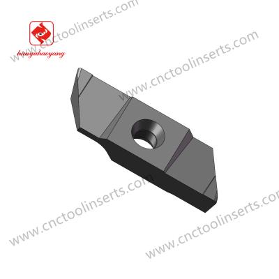 中国 非標準溝入れインサート、スロットフライスインサート、680202-38X7.6X12.2、中範囲コーティング材、HYKH06、カスタマイズ可能なインサート 販売のため