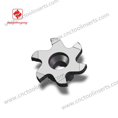 Cina Inserto a scanalatura non standard, HYMG3209-2.0, adatto per la lavorazione di leghe resistenti al calore, inserto personalizzabile in vendita