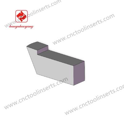 中国 硬さ 柔軟な溝のためのCNCツール挿入 HYHL-Z8A-W6.39 非標準設計 オーダーメイドモデル 安定した切断を確保する 販売のため
