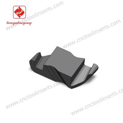 Cina Strumenti di taglio a voluta di precisione R2-R0.5 Inserti CNC a voluta per lavorazione in vendita