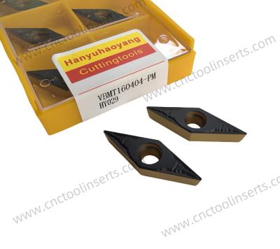 中国 CNC旋盤インサート Wc-Co CVDコーティング VBMT160404-PM HY029 鋼 販売のため