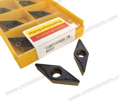 China VBMT160408-PM HY029 Insertores de carburo de velocidad para la producción de torneado y fresado en venta