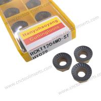 Quality Heat Resistance Turning Milling Insert RCKT1204M0 Lathe Carbide Inserts for sale
