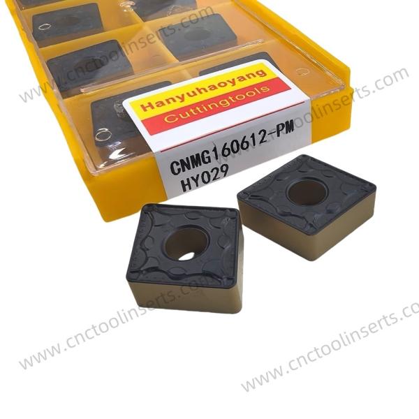 Quality CNC Turning Inserts Wc-Co CVD Coating CNMG160612-PM HY029 Steels for sale