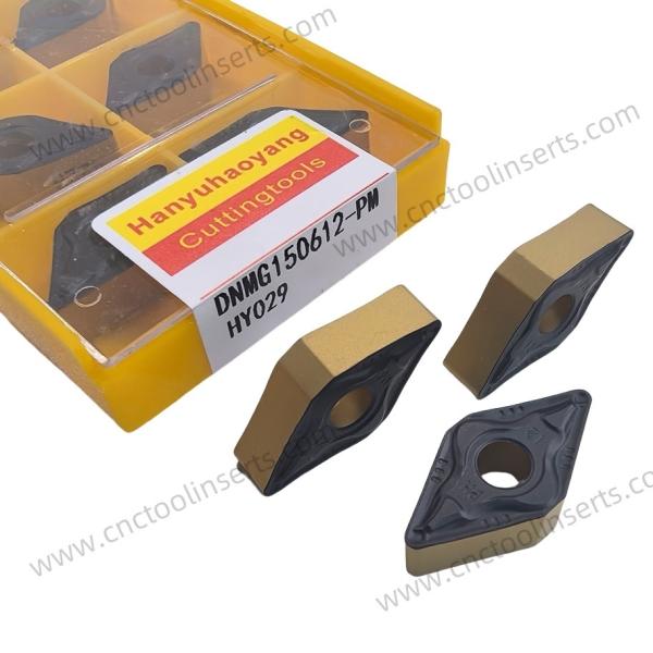 Quality CNC Turning Inserts Wc-Co CVD Coating DNMG150604-PM HY029 Steels for sale