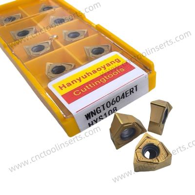 China Brandwerend carbide frezen voegt energiezuinig WNGT0604ERT Te koop