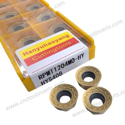China RPMT1204MO-HY Carbide Milling Inserts Wear Proof CNC Milling Inserts for sale