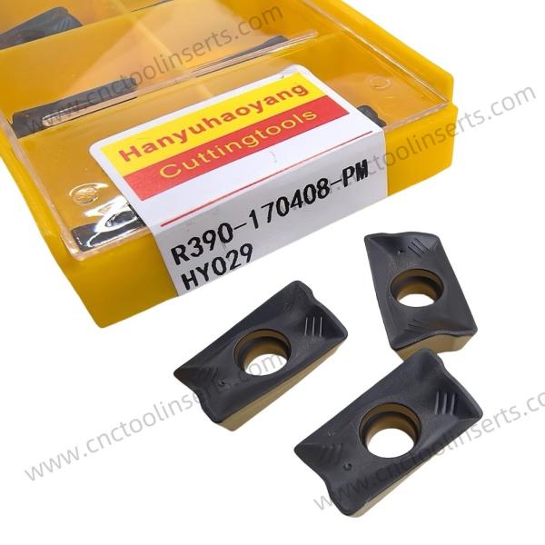 Quality Energy Efficiency Carbide Milling Inserts R390-170408-PM High Compatibility for sale