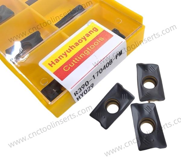 Quality Energy Efficiency Carbide Milling Inserts R390-170408-PM High Compatibility for sale