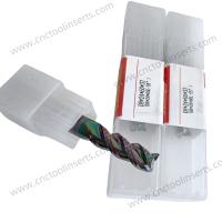Quality Mold Manufacturing Solid Carbide End Mill D8*24*60L-55° End Mill Cutter for sale