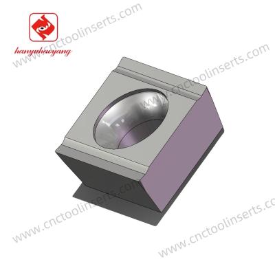 China CNC-Bohreinsätze Wc-Co CCGT09T3015-TC (30010695), Unbeschichtete CNC-Wendeschneidplatten eignen sich für die Bearbeitung von Aluminiumlegierungsmaterialien. zu verkaufen