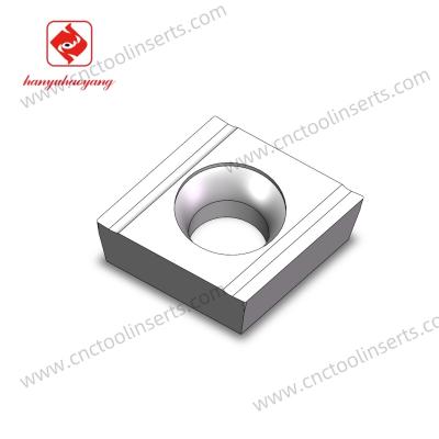 China CNC-Bohreinsätze Wc-Co CCGT09T3015-TC (30010695), Unbeschichtete CNC-Wendeschneidplatten eignen sich für die Bearbeitung von Aluminiumlegierungsmaterialien. zu verkaufen