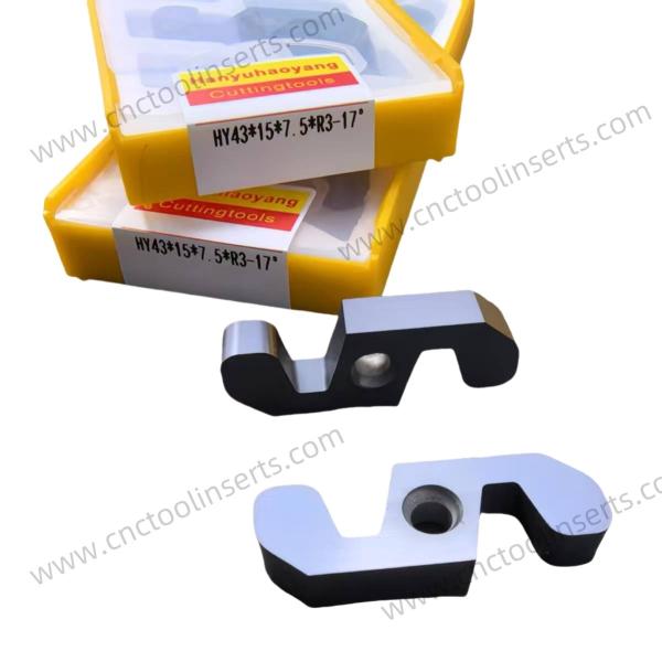 Quality Temperature Resistance CNC Lathe Inserts High Strength Volute Cutting Tool for sale