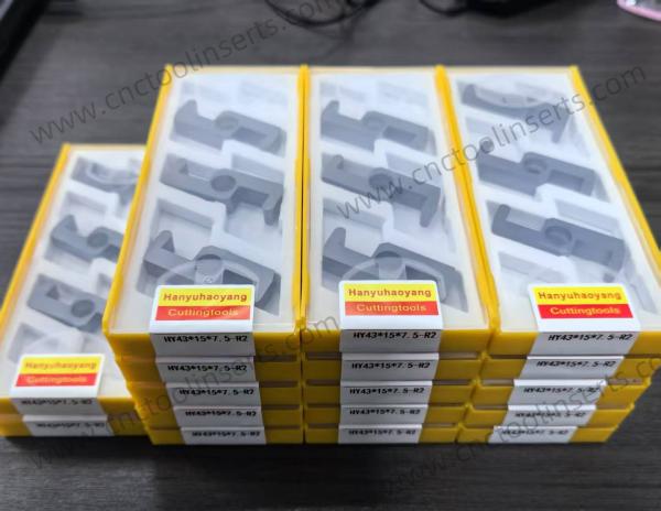 Quality Temperature Resistance CNC Lathe Inserts High Strength Volute Cutting Tool for sale