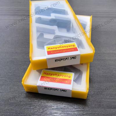 中国 CNC ヴォルート 切断 挿入 HY43X15X7.5XR3-17° 販売のため