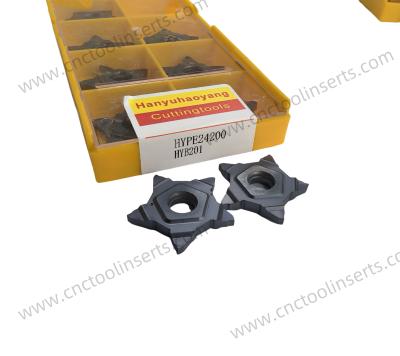 China Customizable CNC insert of HYPE24200 model, pentagonal overlord cutter, slot milling cutter, made of cemented carbide with HYB201 coating material for sale