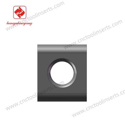 中国 CNCフライスインサート WC-Co LNZ404、精密フライスインサートシリーズ、高精度、仕上げ加工に適しています。 販売のため