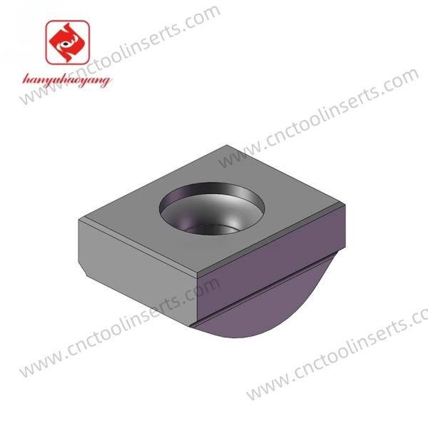Quality Anti Corrosion Heavy Duty Peeling Inserts HYLN1208R10L Carbide Cutter Inserts for sale