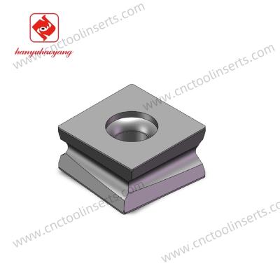 중국 맞춤형 유형 비 표준 HY200226 중량 껍질 삽입 고 시멘트 탄화물 CNC 절단 도구 원본 판매용