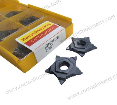 China High-Precision Grooving Series Insert HYPE24250 Pentagon Master Cutter with HYB201 Coating – Standard Grooving Insert for sale