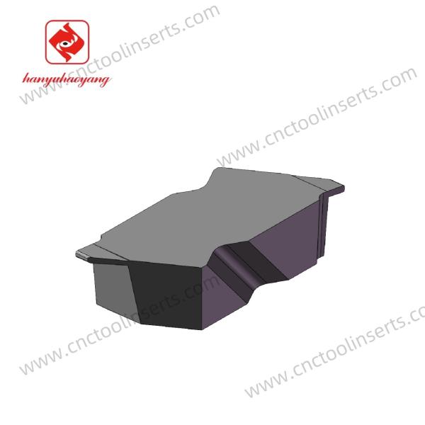Quality Cemented Carbide Slot-Milling CNC Insert HY1874102 Non-Standard Customization Type for Shipbuilding Applications for sale