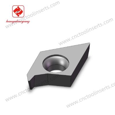 China Inserto CNC DCMT11T para ranurado para procesamiento de moldes hecho de carburo cementado. Mejora la precisión y eficiencia del mecanizado. en venta