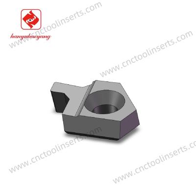 Cina Inserto per fresatura a forma di ingranaggio in carburo cementato ad alta durezza e resistenza all'usura CHB022AQ1-22510-ZH-06 per macchine utensili CNC in vendita