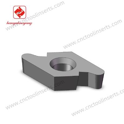 China Insertos de ranurado CNC DCGT1204R240-R1.7 para herramientas de máquina, fabricados con carburo cementado en venta