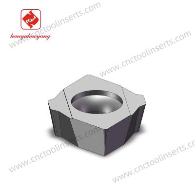 Cina Inserto di fresatura per la trasformazione degli ingranaggi SCGT120405-61° Tipo di personalizzazione realizzato in carburo cementato per l'industria manifatturiera di parti automobilistiche in vendita