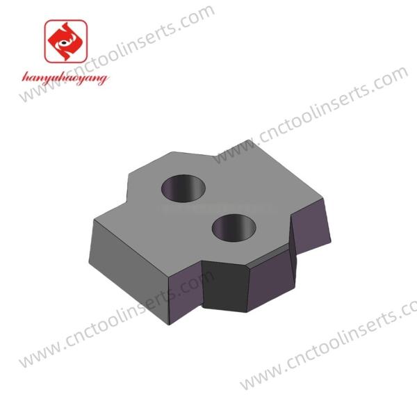 Quality High Rigidity CNC Cutting Inserts Surface Finish Gear Shaping And Milling for sale