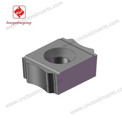 China CNC Milling Insert with PVD Coating JD-19025, Indexable Cutting Inserts Specifically for Gear Hobbing Processing for sale