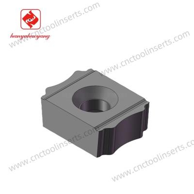 China CNC Milling Insert with PVD Coating JD-19025, Indexable Cutting Inserts Specifically for Gear Hobbing Processing for sale