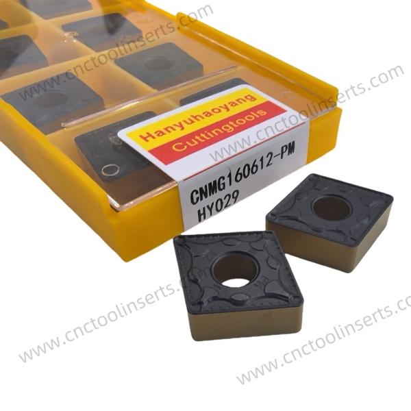 Quality CNC Turning Inserts Wc-Co CVD Coating CNMG160612-PM   HY029 Steels for sale