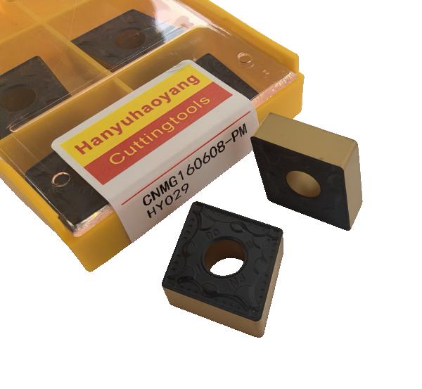Quality CNC Turning Inserts Wc-Co CVD Coating CNMG160612-PM HY029 Steels for sale