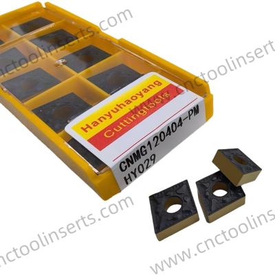 中国 CNCターニングインセット Wc-Co CVDコーティング CNMG120408-PM HY029 鋼 販売のため