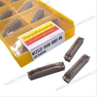 Quality CNC Turning Inserts Wc-Co PVD Coating HYN123J2-0500-0002-CM HYX808 Steels for sale