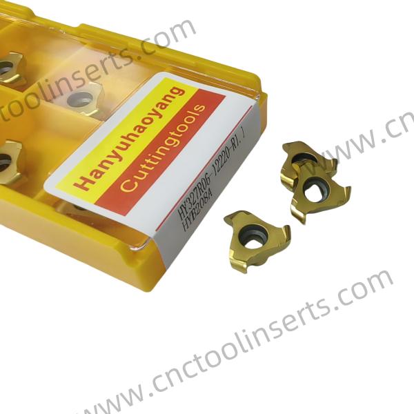 Quality CNC Milling Inserts Wc-Co PVD Coating HY327R06-12220-R1.1 HYB208A Stainless for sale