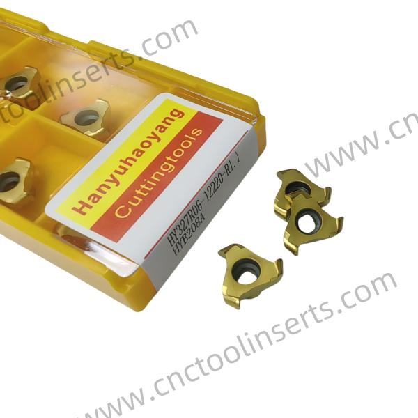 Quality CNC Milling Inserts Wc-Co PVD Coating HY327R06-12220-R1.1 HYB208A Stainless for sale