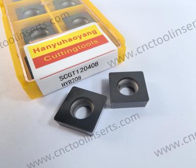 중국 CNC 보링 인서트 Wc-Co PVD 코팅 SCGT120408 HYB208 ，초합금 제외 모든 난삭재에 적용 가능 판매용