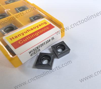 중국 CNC 보러 삽입 Wc-Co PVD 코팅 SCMT09T304-SL HYB208, 초연합을 제외한 모든 기계가 어려운 재료에 적용됩니다. 판매용