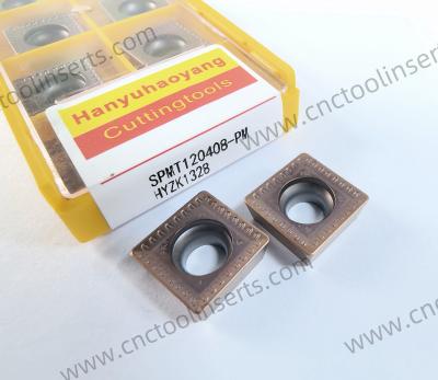 中国 CNC Boring Inserts Wc-Co PVD Coating SPMT120408-PM HZK1328 灰色の鋳鉄HT250アプリケーションに最適化された鋼材と鋳鉄の加工に適しています. 販売のため