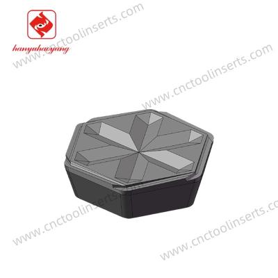 중국 CNC 리밍 인서트 PVD 코팅 HYH1003R0.8-1 HYB208, 고온 합금을 제외한 난삭재에 적합합니다. 판매용