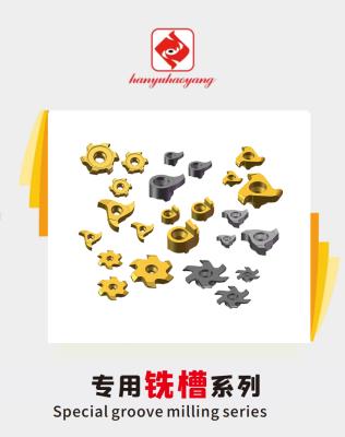 Cina Inserti per fresatura CNC Wc-Co Rivestimento PVD HY327R06-12220-R1.1 HYB208A Acciaio inossidabile e materiali difficili da lavorare in vendita