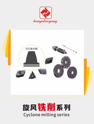 Cina Fresatura a rotazione inserto,HYWP5857-C,Lavagna non standard,Fresatura a ciclone inserto in vendita