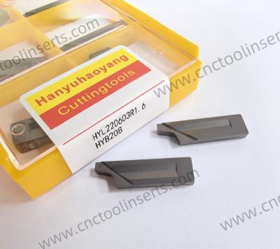 中国 PVDコーティングカービッドCNCリミング挿入 HYL220603R1.6 HYB208 温度合金を除く機械に耐える材料 販売のため