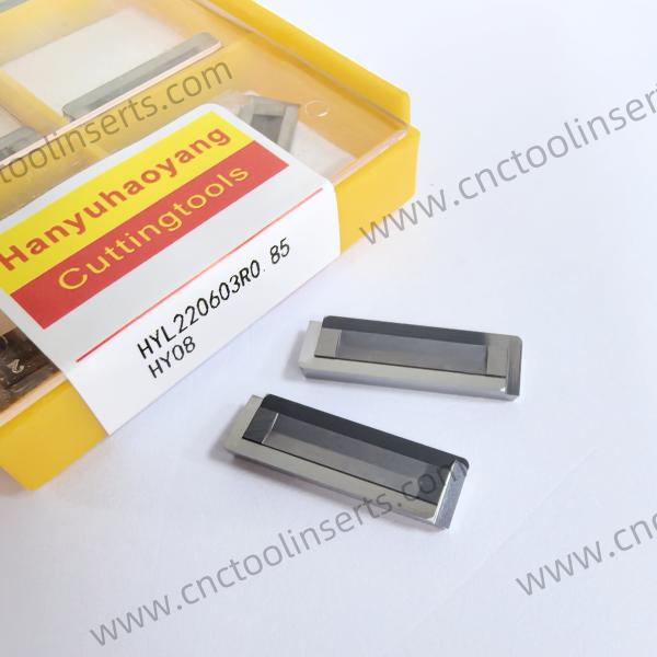 Quality PVD Coated Carbide Reaming Insert HYL220603R0.4-5 HYB208 Designed for Challengin for sale