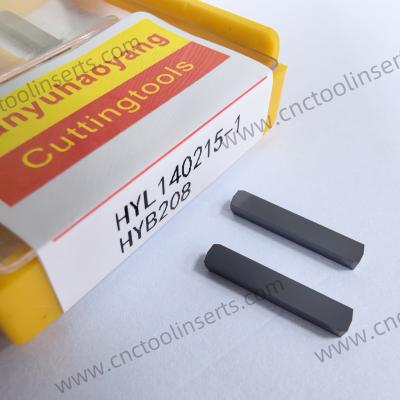 中国 PVDコーティング付きCNCリーマインサート HYL140215-1 HYB208 グレー 難削材および高温合金に適合 販売のため