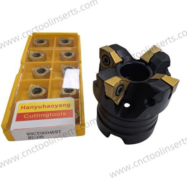 Quality CNC Milling Insert with CVD Coating WNGT0604ERT HYS108 Suitable for heavy-duty, for sale