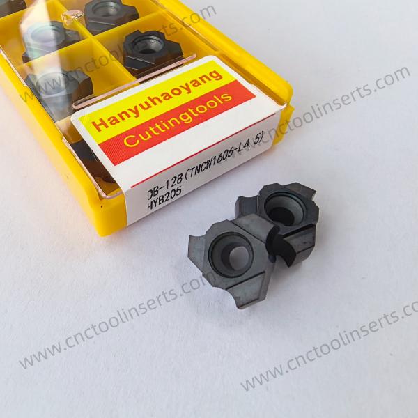 Quality CNC Grooving Insert with PVD Coating TNCW1606-L4.0 HYB205, Suitable For for sale
