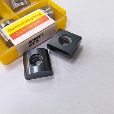 중국 밀링 삽입기, 중력 껍질 삽입기,PVD 코팅 HYB208, 모델 40 ((SN15T7), 초연합을 제외한 모든 가공하기 어려운 재료를 가공하기에 적합합니다. 판매용